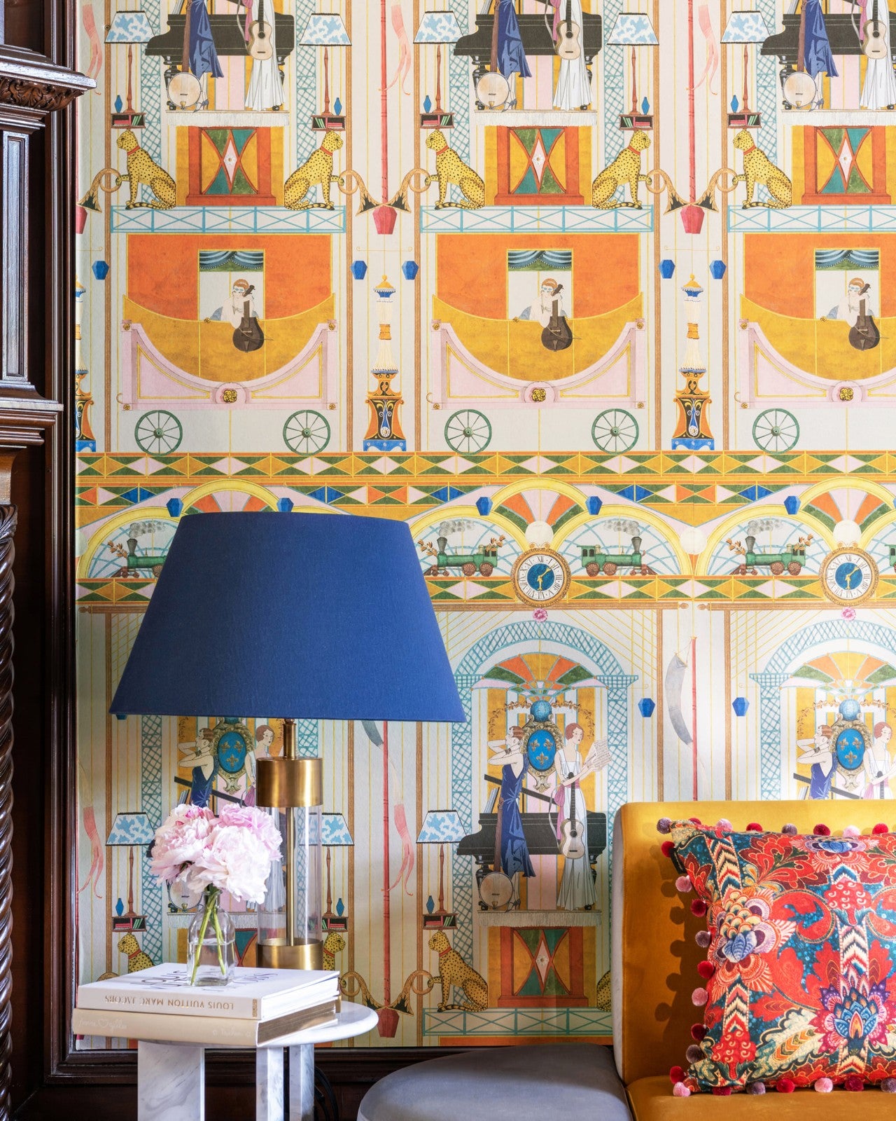 Party Night Wallpaper | Orient Express Collection - Decoralist