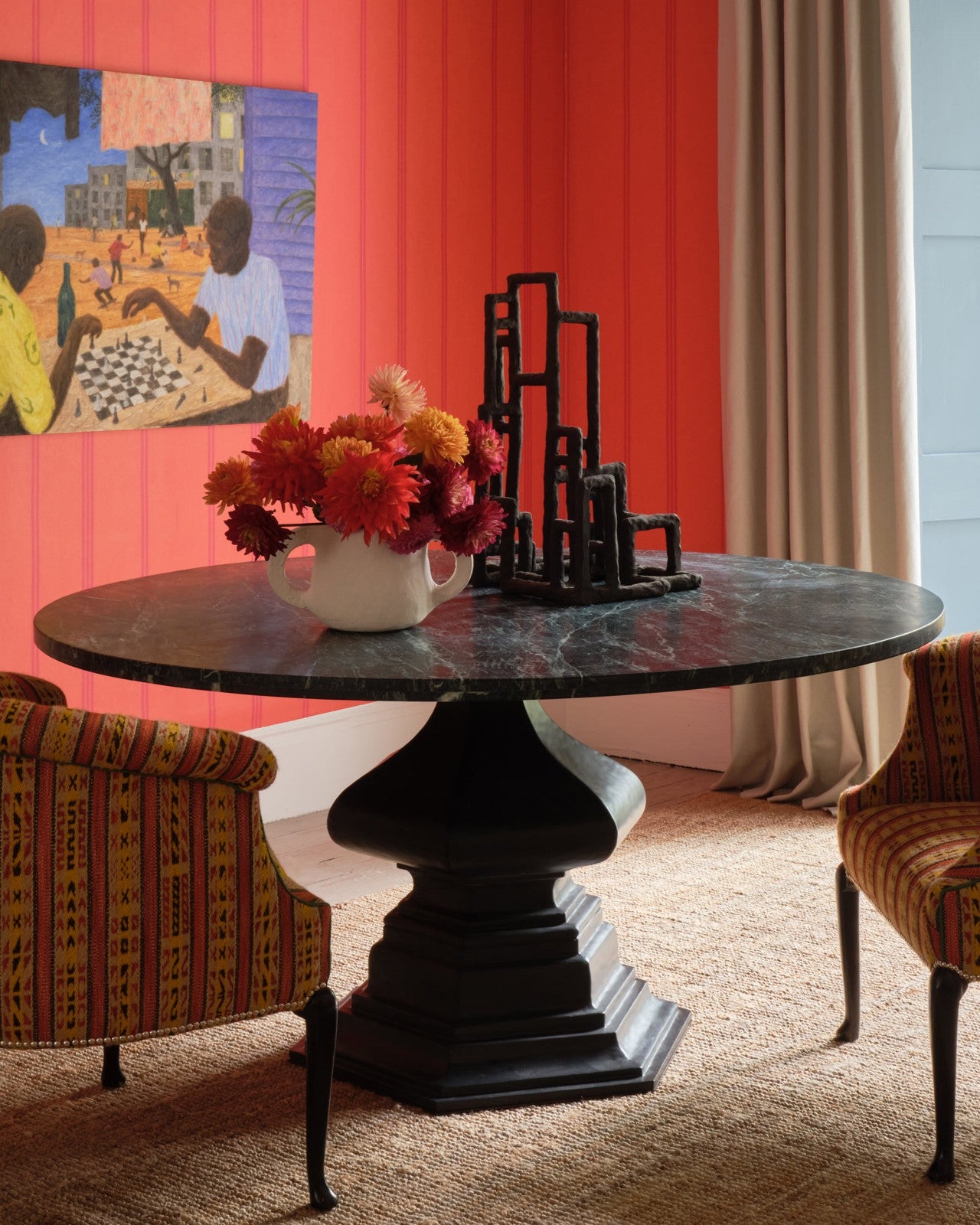 Pin Up Striped Wallpaper - Decoralist