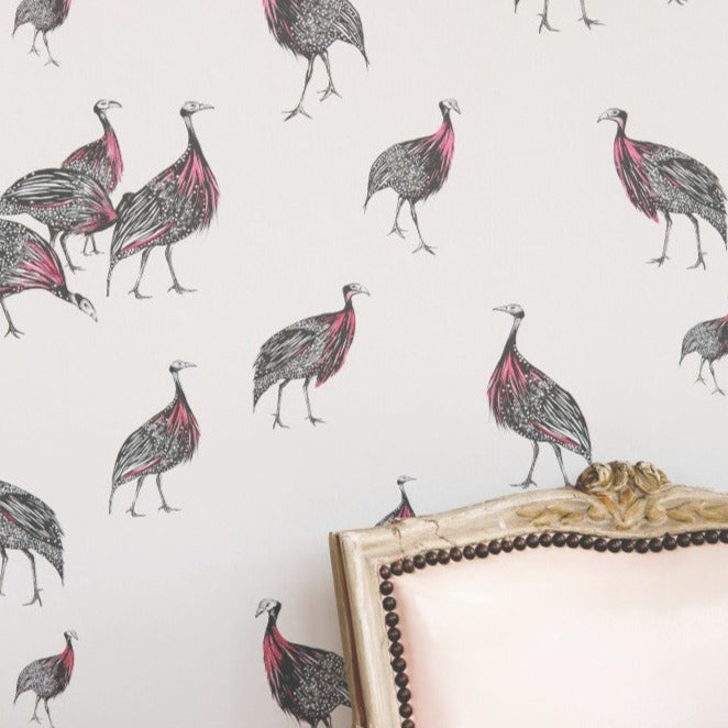 Birds Of A Feather Wallpaper | Designer Wallpaper - Decoralist