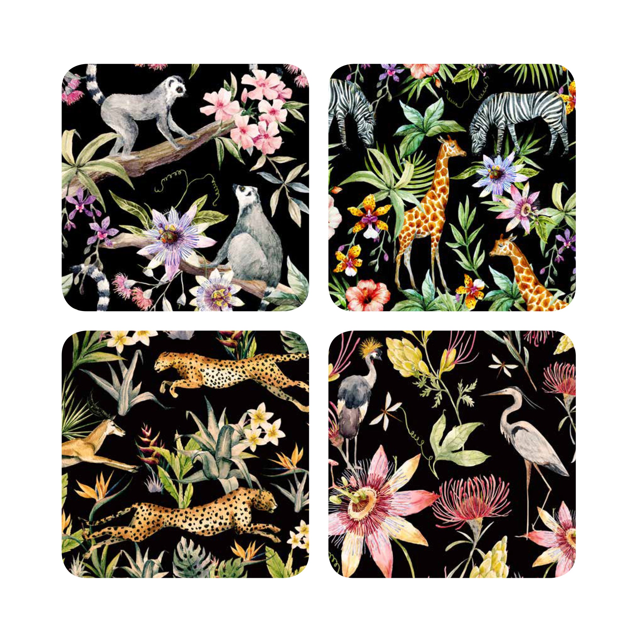 Jungle Fever Coasters | Luxury Dining | Decoralist.com