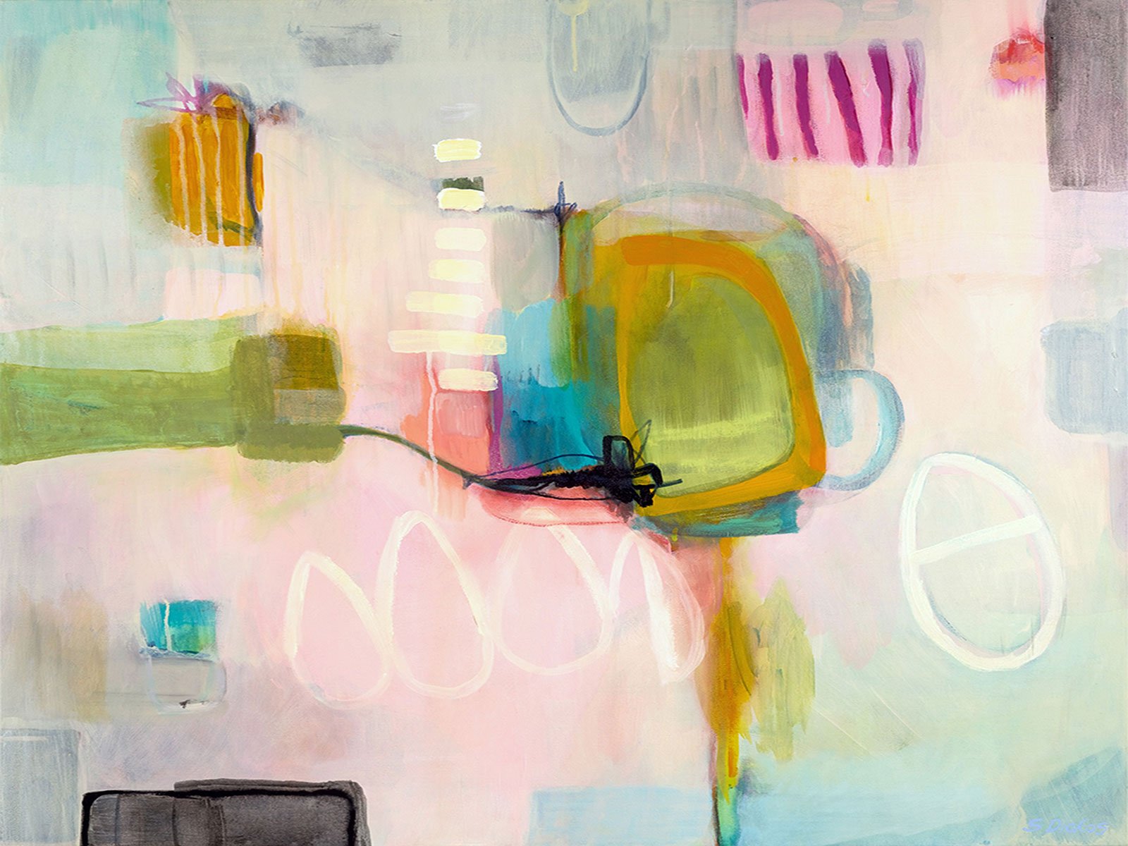 Pink Paradiso #2 | Abstract Art Print | Sarina Diakos | Decoralist.com