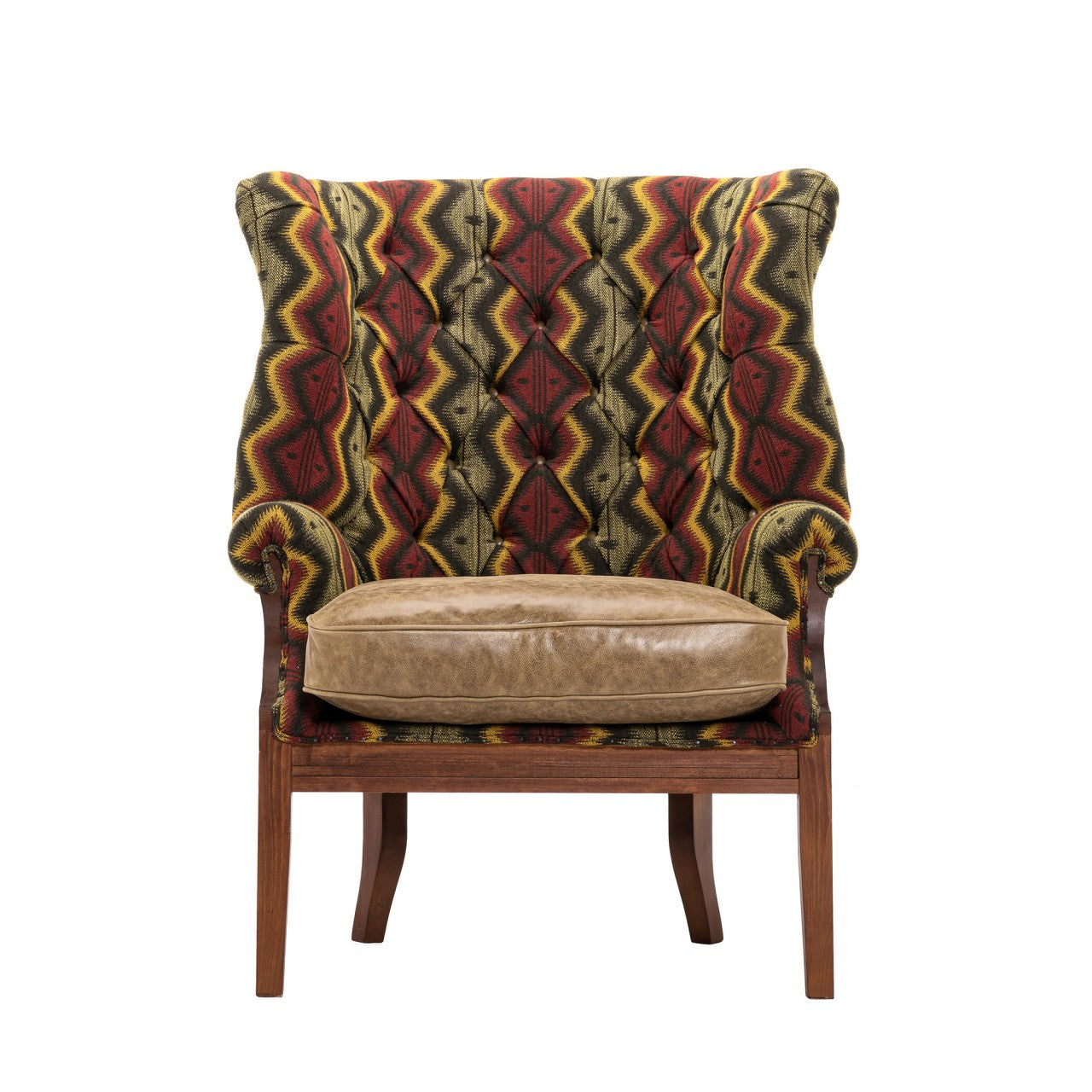 William Deconstructed Chair in Pyramidenspitze Fabric- Decoralist